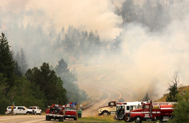 Rock Creek fire outside of Red Lodge grows to 600 acres
