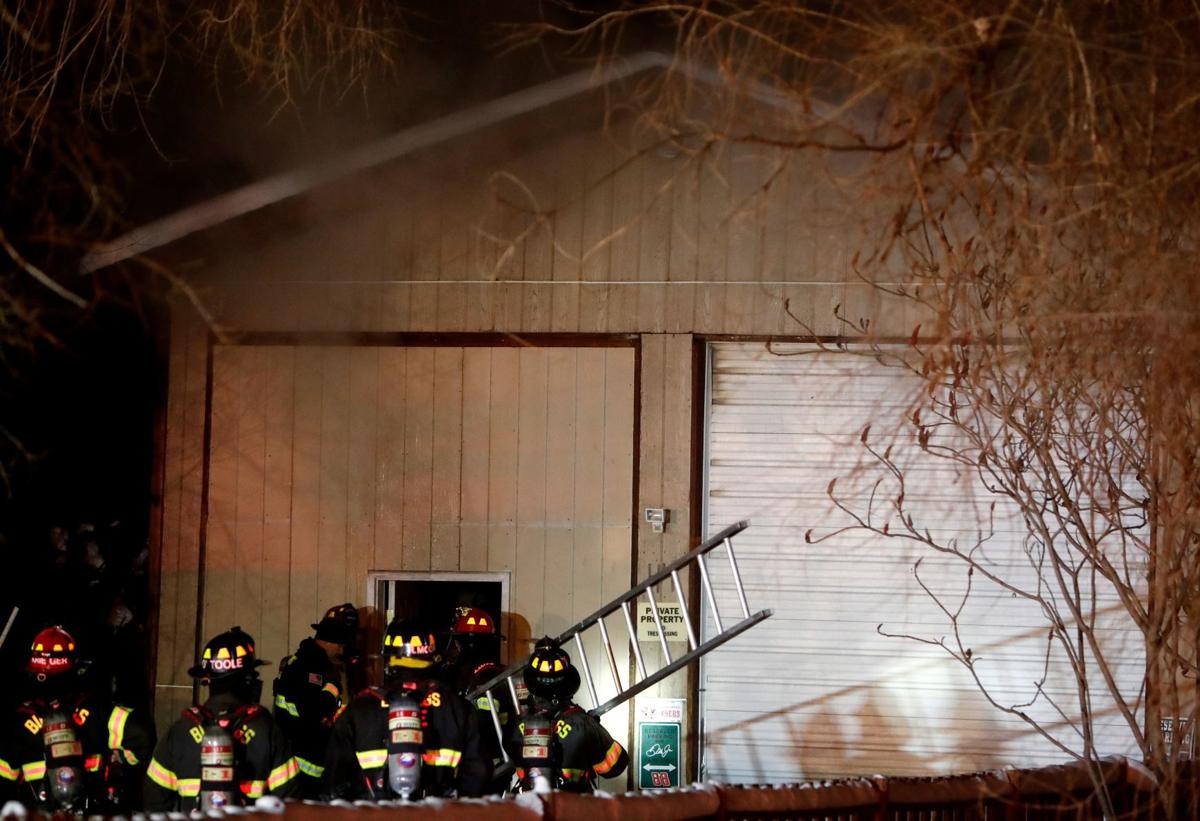 Smoky fire damages South Side shop building