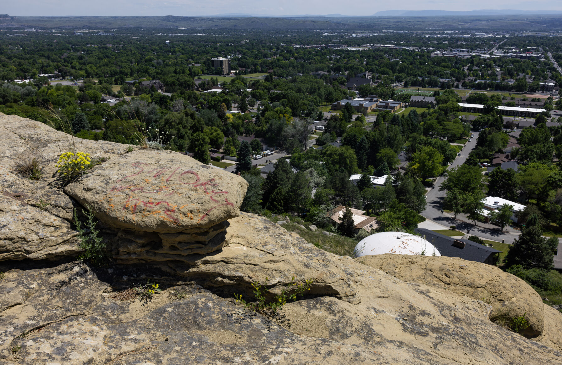 Billings offers rewards to fight Rimrocks graffiti
