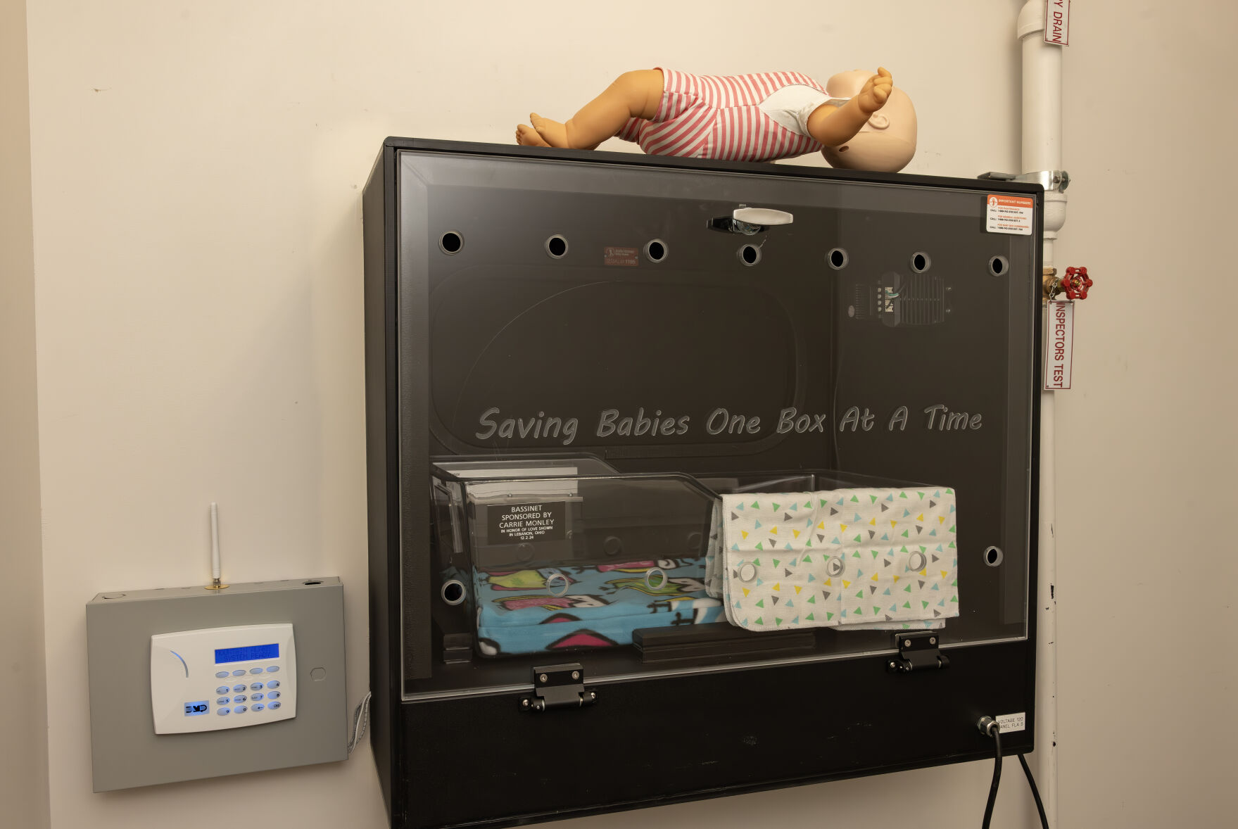 Montana’s first Safe Haven Baby Box unveiled in Billings