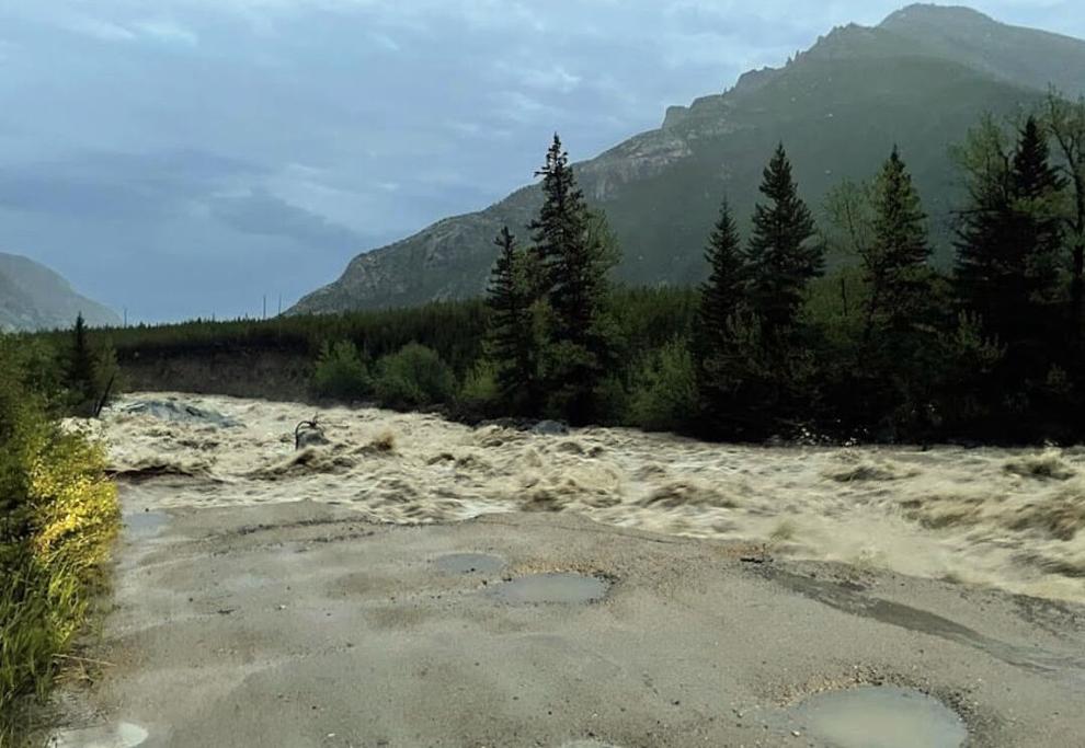 East Rosebud cabin owners have stranded vehicles helicoptered out
