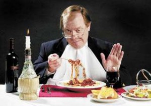 Don't look like an unsophisticated slob at business events