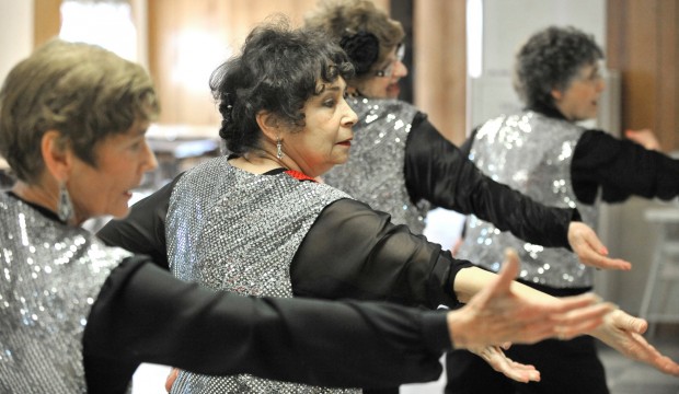Golden girls dance for audiences — and themselves