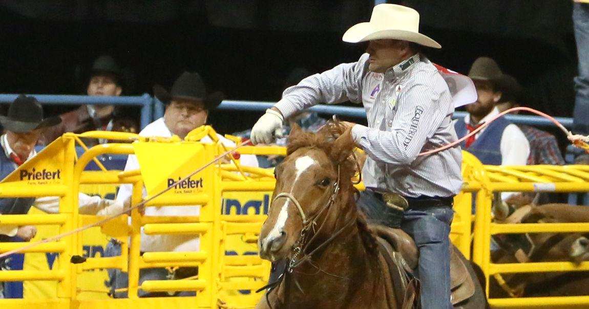 Billings team roper Clay Tryan again team roping with Jade Corkill
