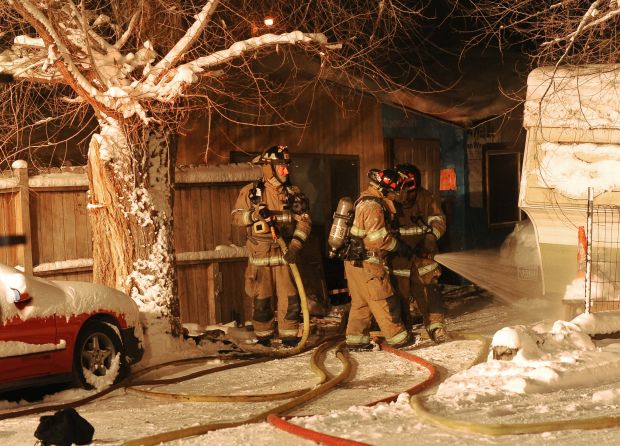 Crews extinguish North Side chimney fire in frigid conditions