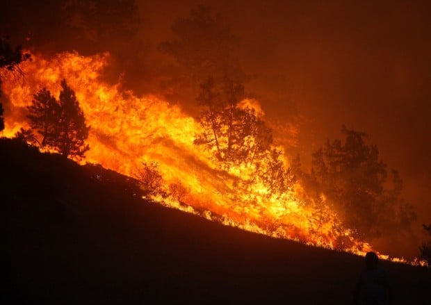 Crews work to contain Wilson fire near Roundup; Highway 87 reopened