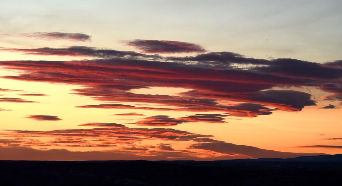 Photo: Lenticular clouds