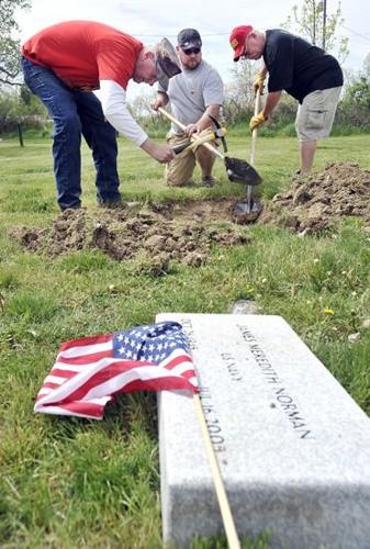 After burial, veterans get proper honors