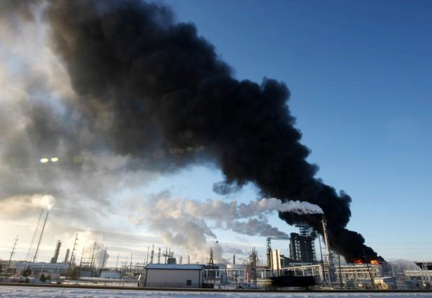 Gallery: ConocoPhillips refinery fire