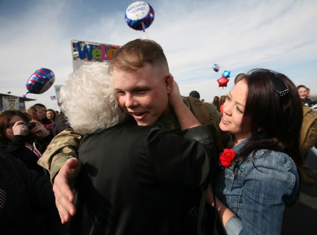 Montana Guard soldiers arrive home after Afghan deployment