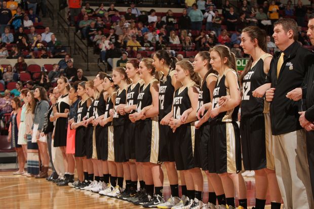 Sentinel girls beat West 48-30 for State AA three-peat