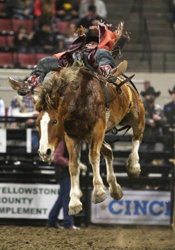 RC Landingham of Pendleton, Oregon rides Pinball Girl for 70.5