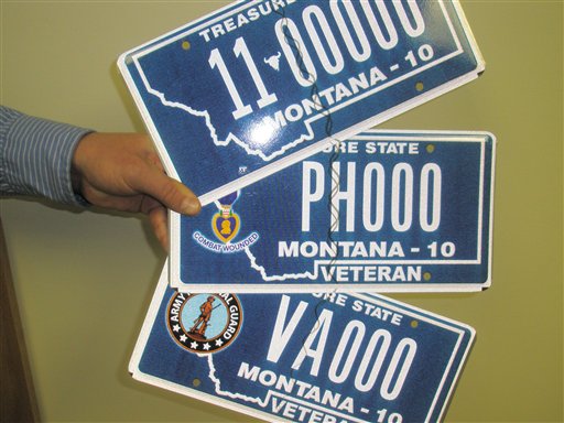 Treasure State’s license plates go back to basics