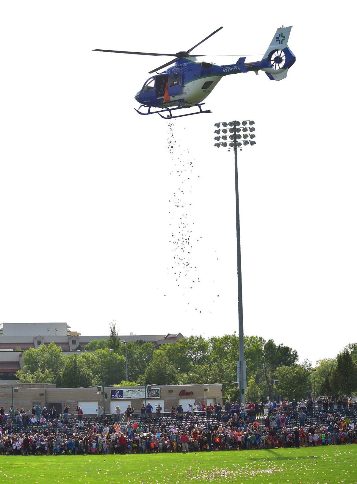 Photos: Candy drop at Dehler Park | 406mtsports | billingsgazette.com