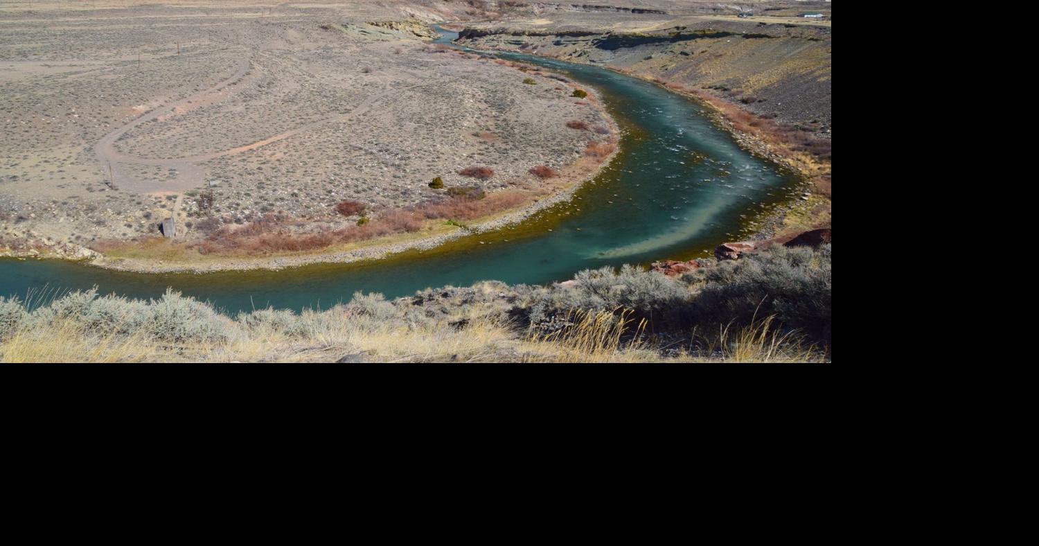 Hydrothermal feature roils Shoshone River in Cody