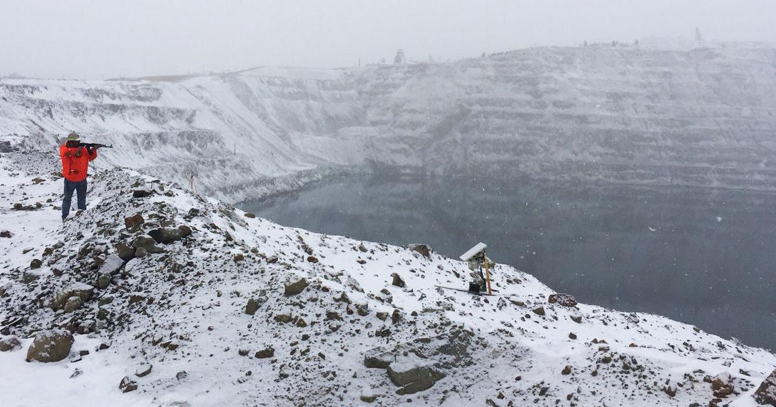 Migrating snow geese land in Berkeley Pit water — and survive