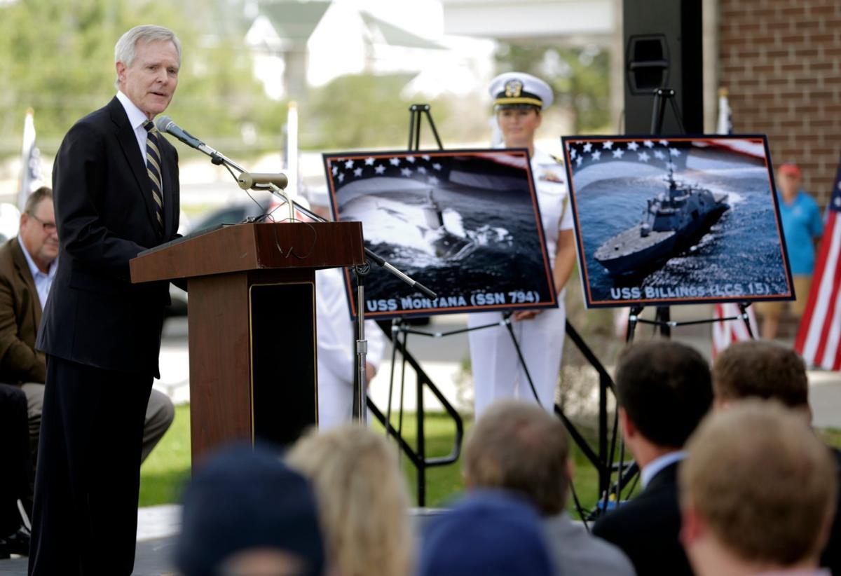 Navy Secretary Ray Mabus names upcoming vessels for Montana and for ...