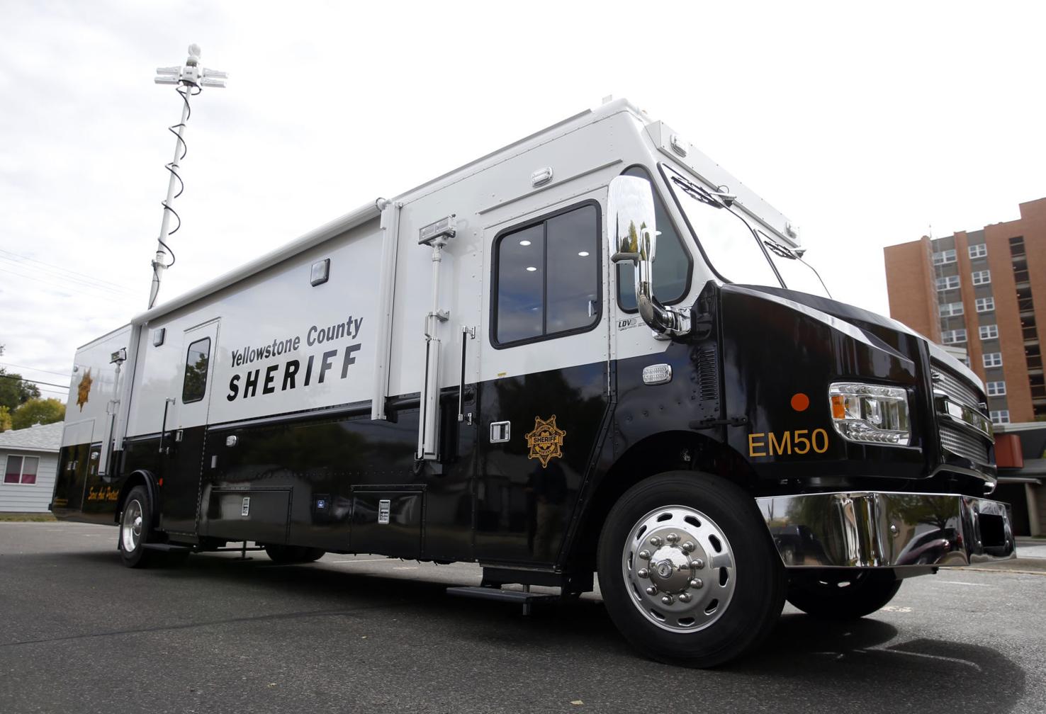 Yellowstone County Sheriff's Office unveils new crime scene truck