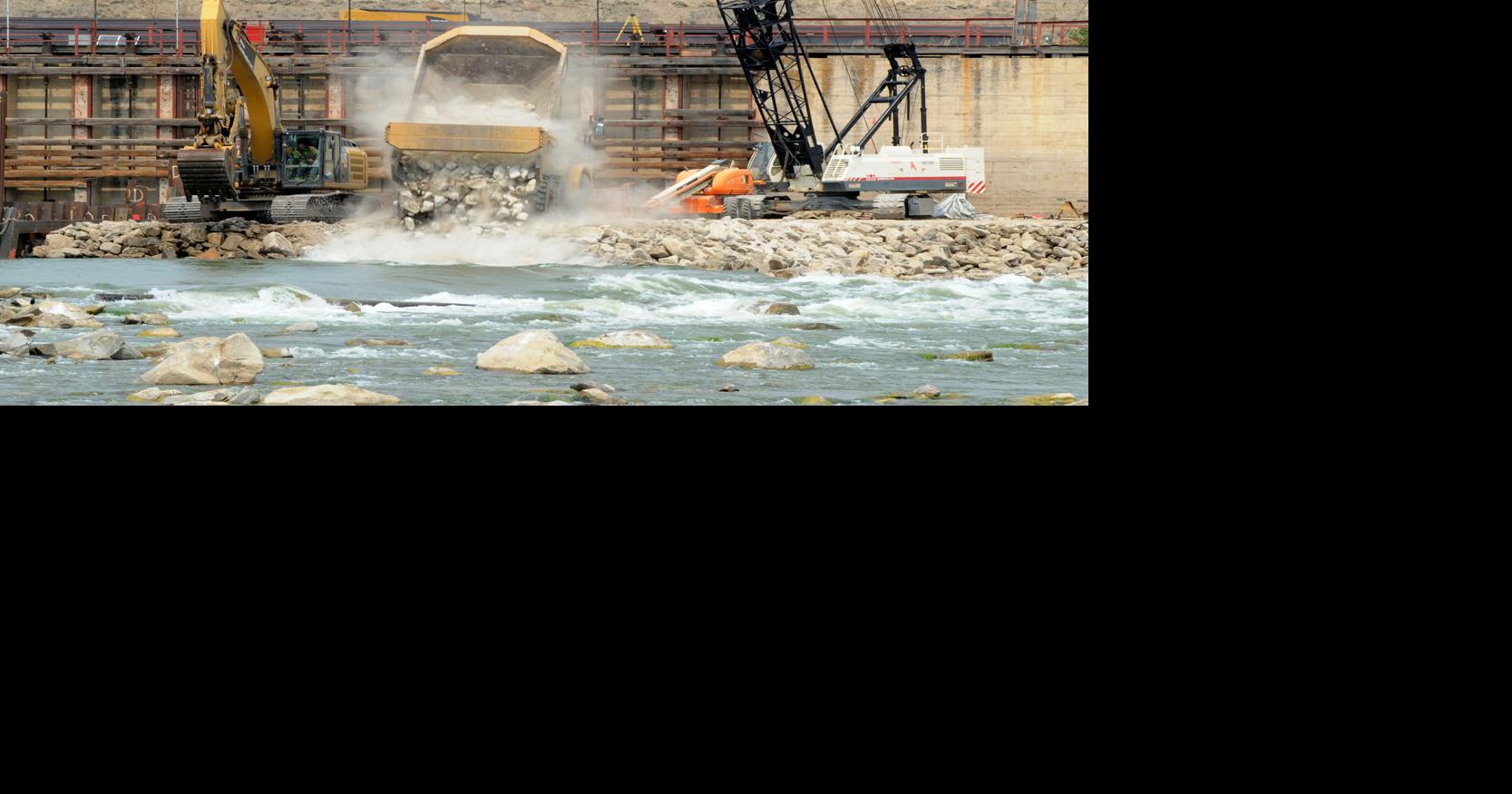 New Yellowstone River bypass channel awaits dam's completion before ...