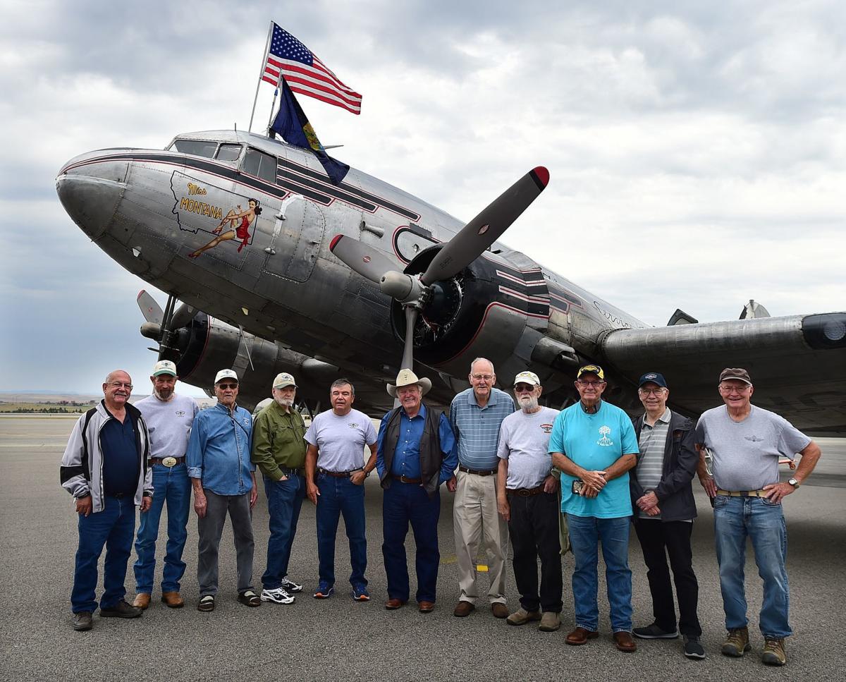 Smokejumpers reunite with historic plane they once jumped from