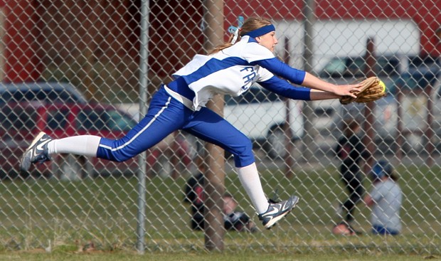 Amber Meyers ending Skyview career with spectacular flourish at the plate