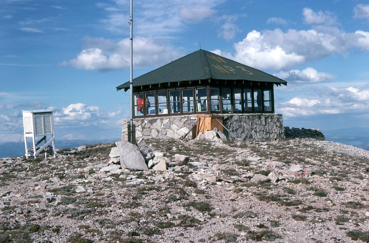Historic Yellowstone fire lookout burns