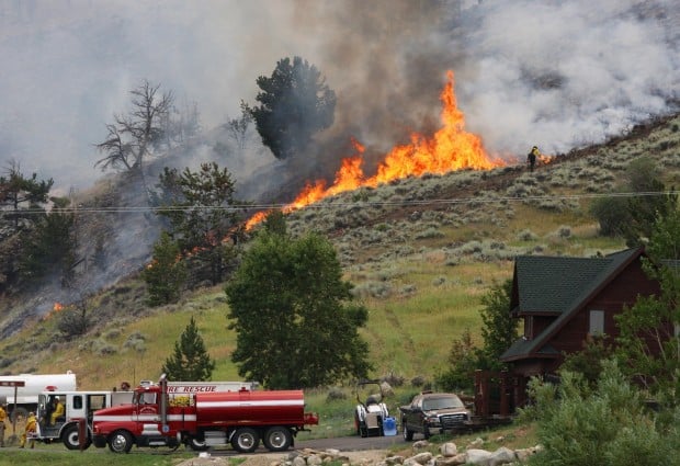 Rock Creek fire outside of Red Lodge grows to 600 acres