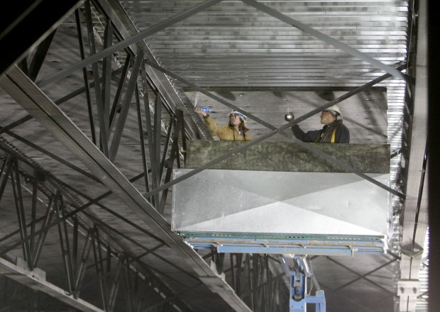 MetraPark construction still aims for April finish