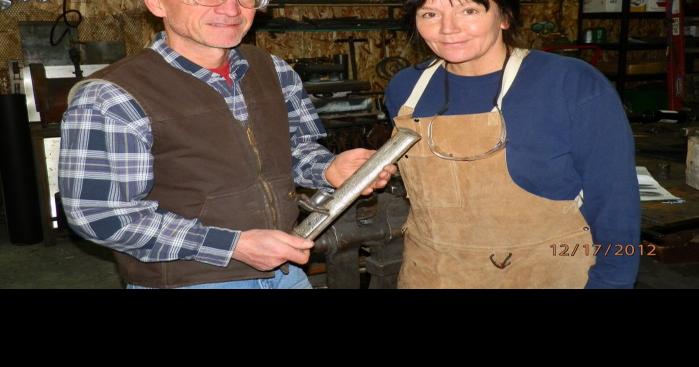 Roscoe couple turns blacksmithing hobby into steady business