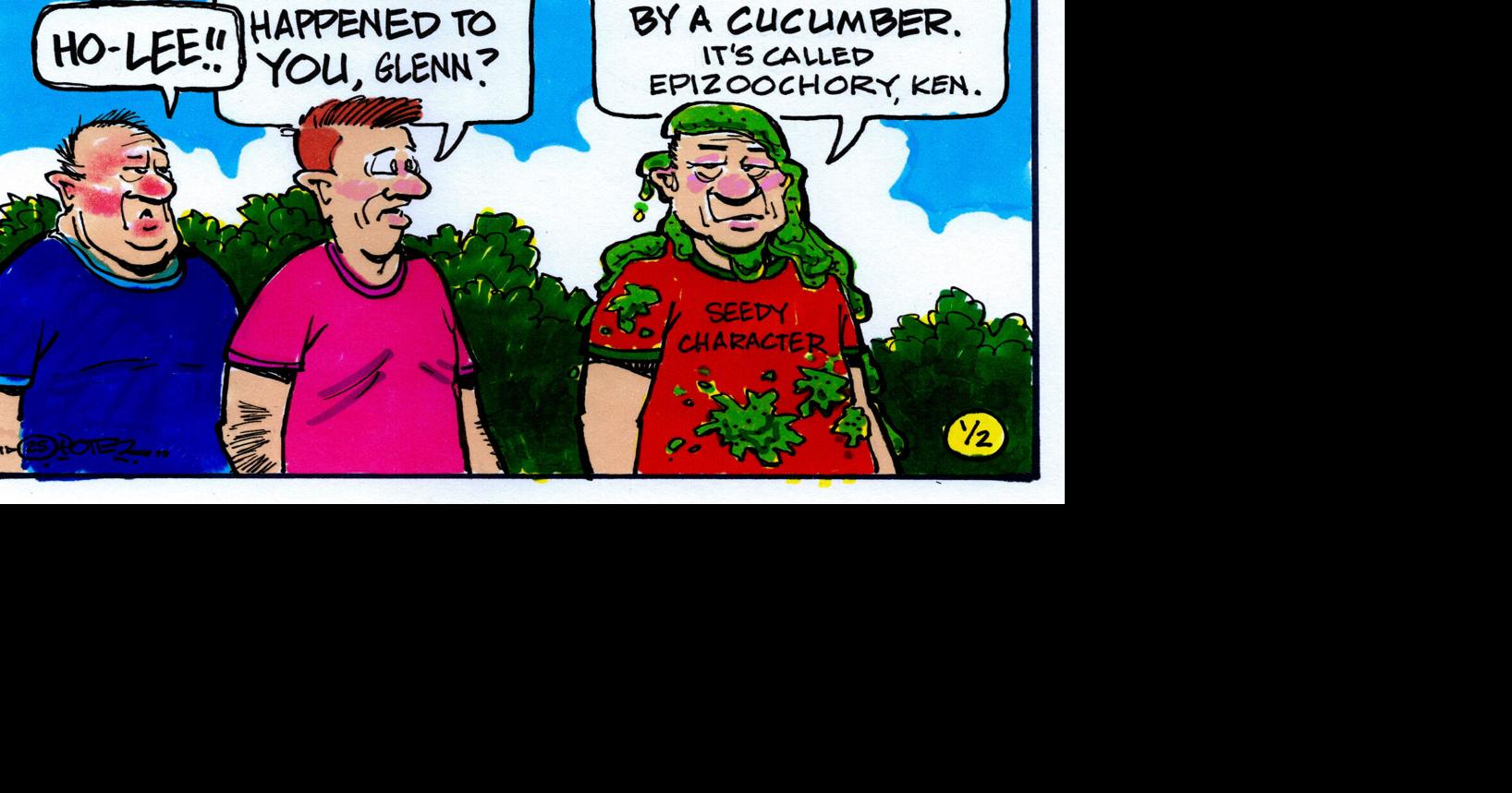 Squirting cucumber can spread seeds up to 20 feet