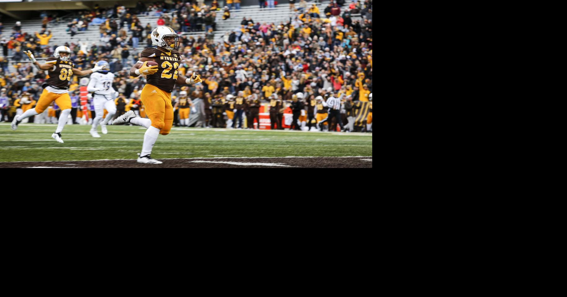 Dickinson State All-American Jay Liggins and Wyoming product Nico Evans ...