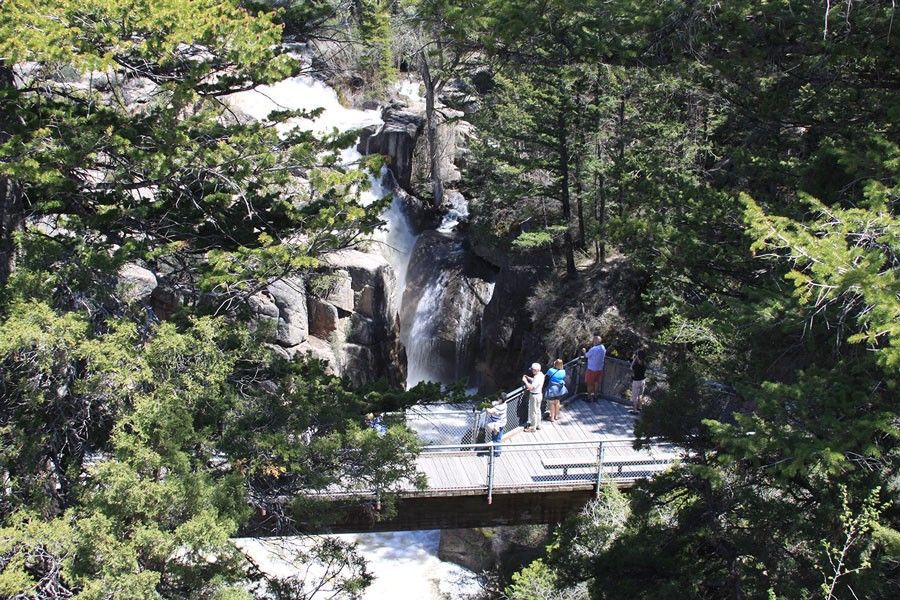 Shell Falls Interpretive Site offers info on scenic Wyoming area