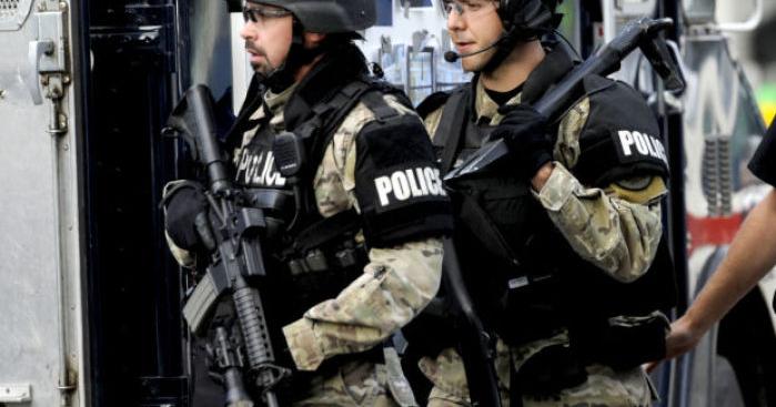 SWAT Team members