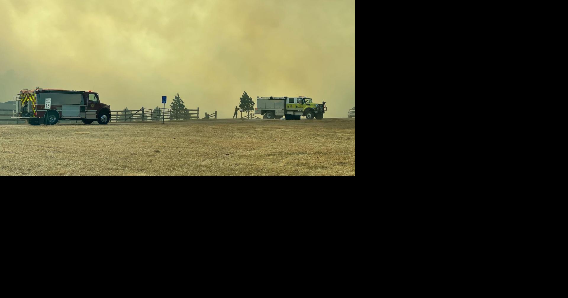 South Dakota wildfires force evacuation of homes, closure of Mount Rushmore