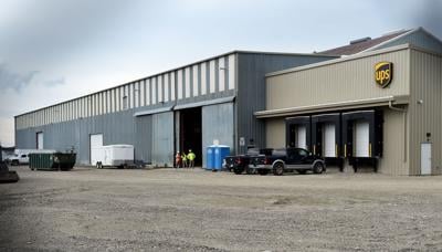 UPS sorting facility under construction on North 18th Street