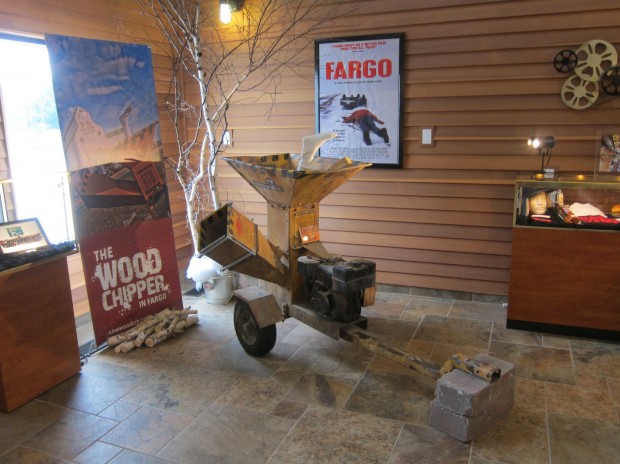 The wood chipper and other free things in Fargo