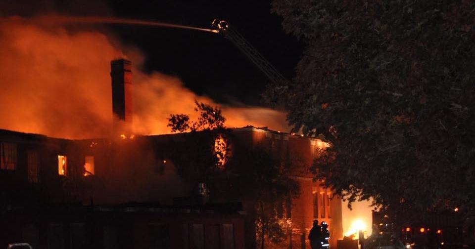 Fire at the old Big Timber high school was caused by humans