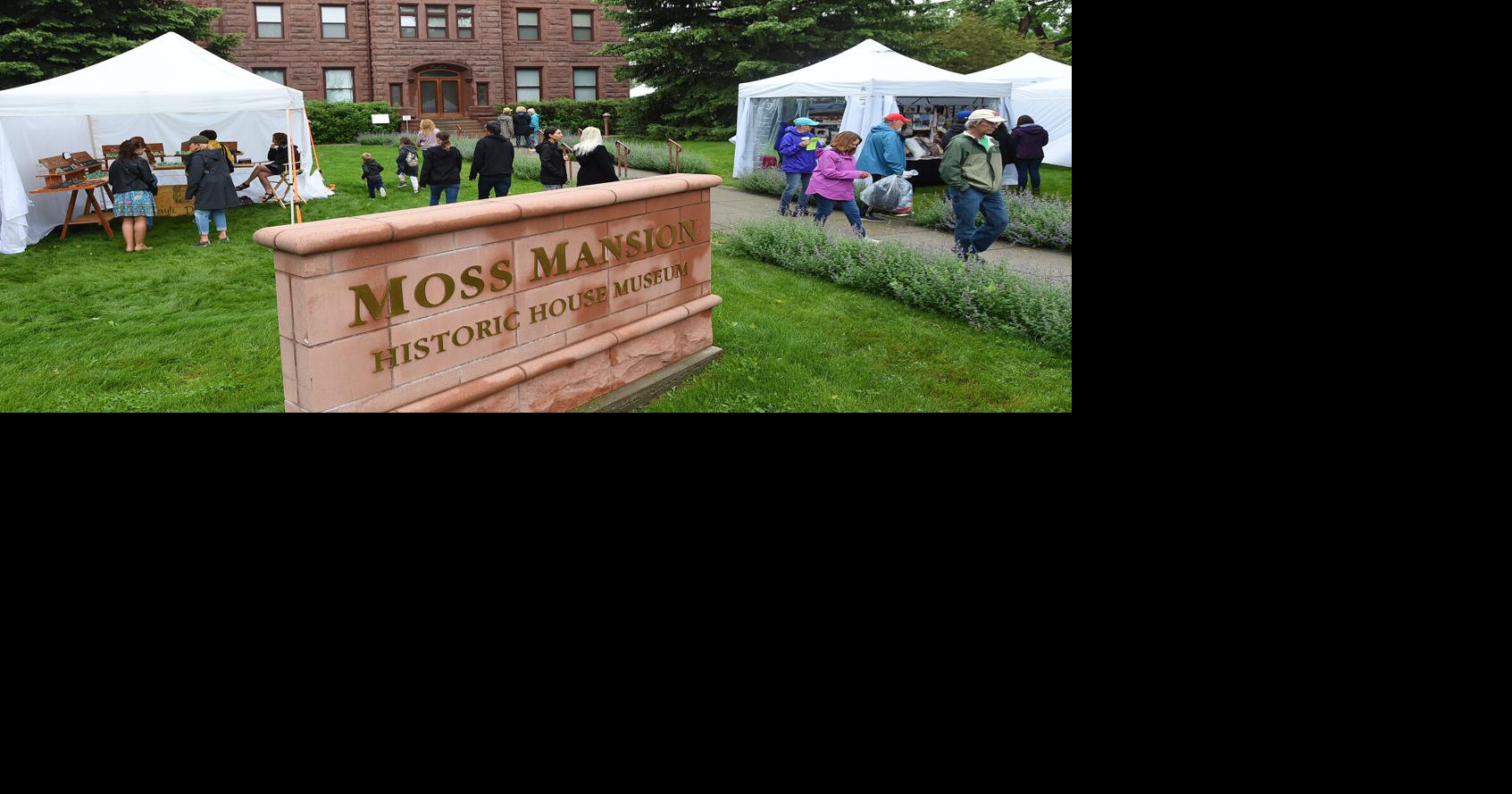 Photo: SpringFest under way at the Moss Mansion