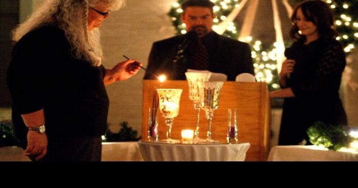 Feature photos: Luminary service