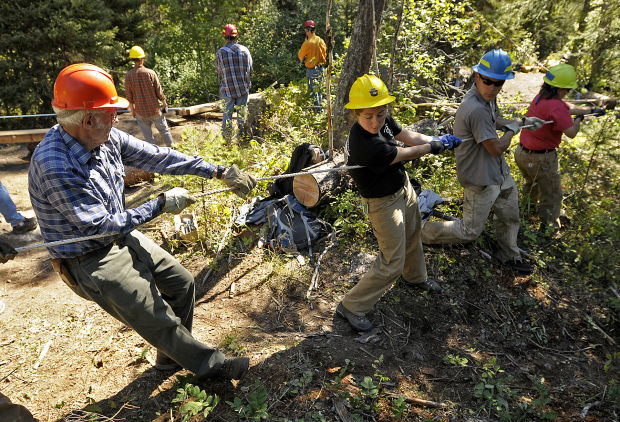 Forest Service, other workers learn traditional skills for wilderness