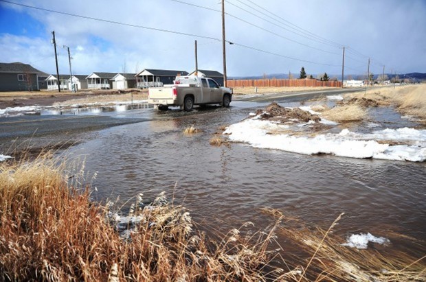 Warm weather, rain lead to ice jams, flooding in Helena Valley