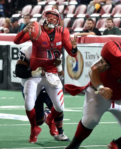 Cory Murphy steps in at QB, rushes for 6 TDs in Billings Wolves' win ...