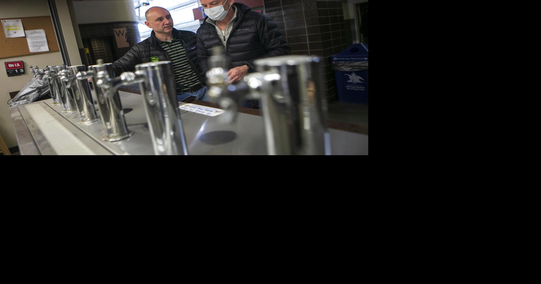 Potential beer vendors check out facilities at First Interstate Arena ...
