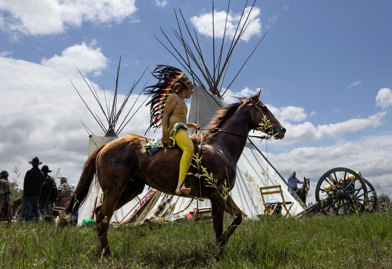 Photos: Battle of the Little Bighorn Reenactment