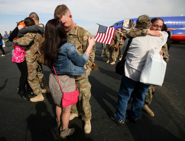 Montana Guard soldiers arrive home after Afghan deployment