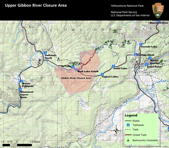 Portions of Yellowstone Park river closing to remove nonnative fish