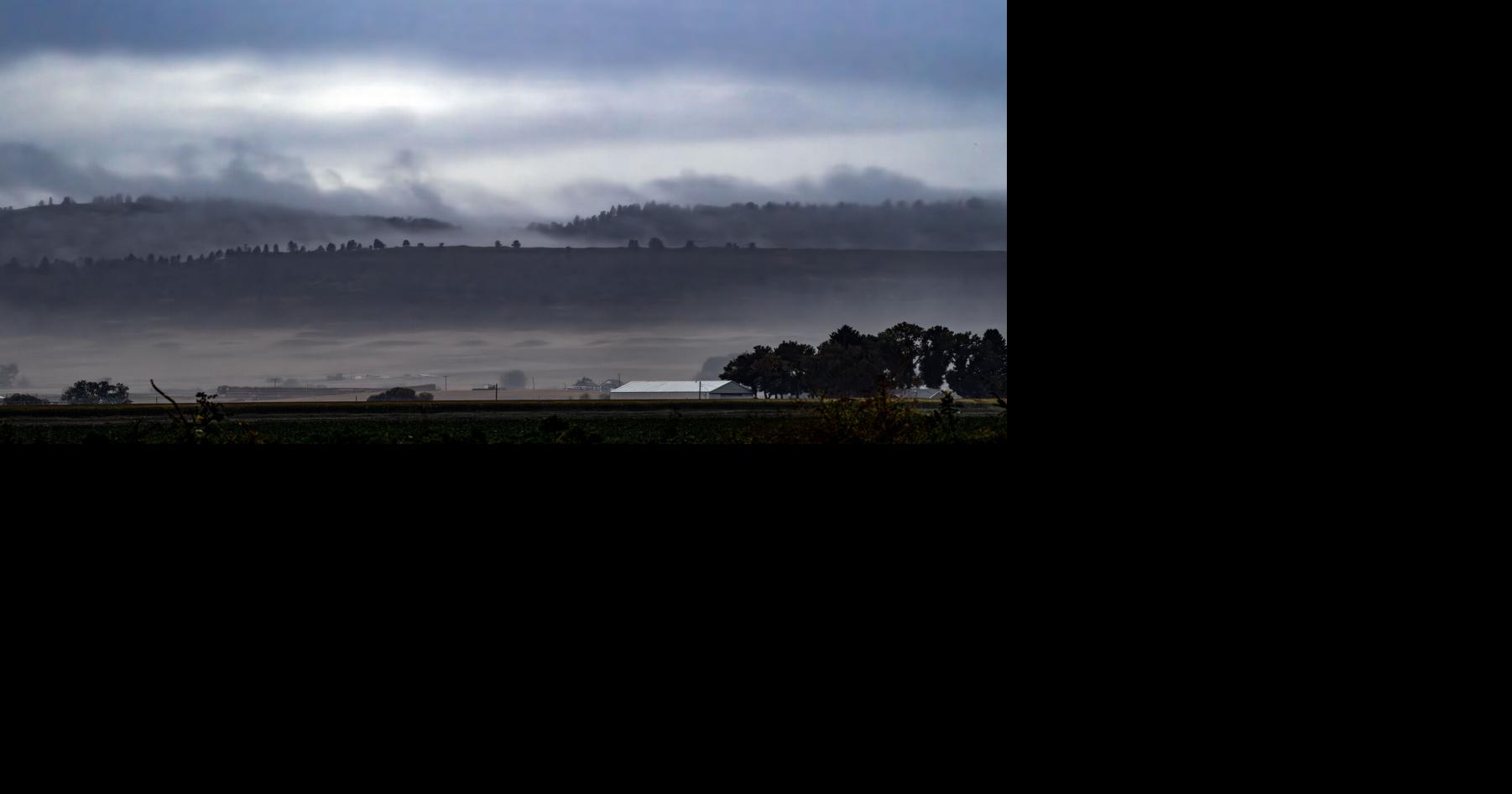 Photo: Fog lingers as cool Autumn temperatures set in