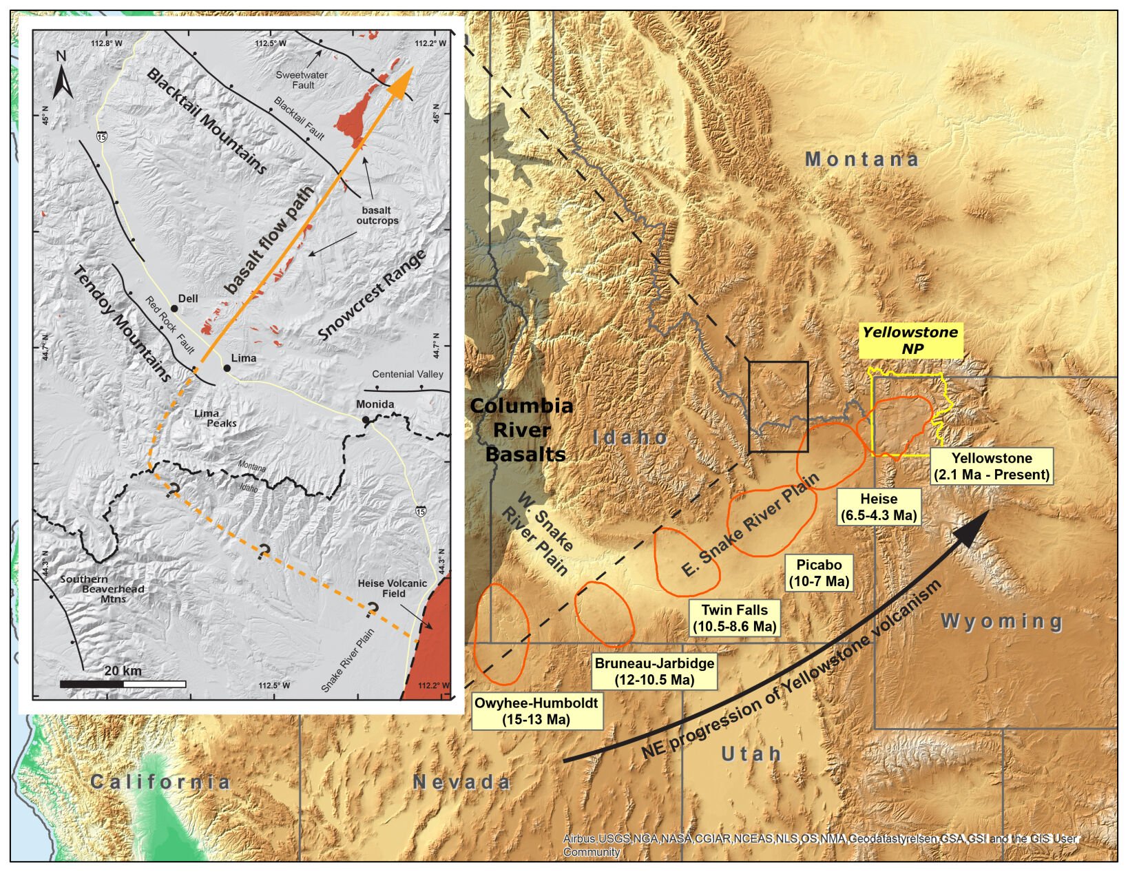 A Hawaiian-style lava flow in southwest Montana - Billings Gazette ...