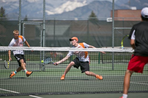 Bozeman sweeps AA tennis titles