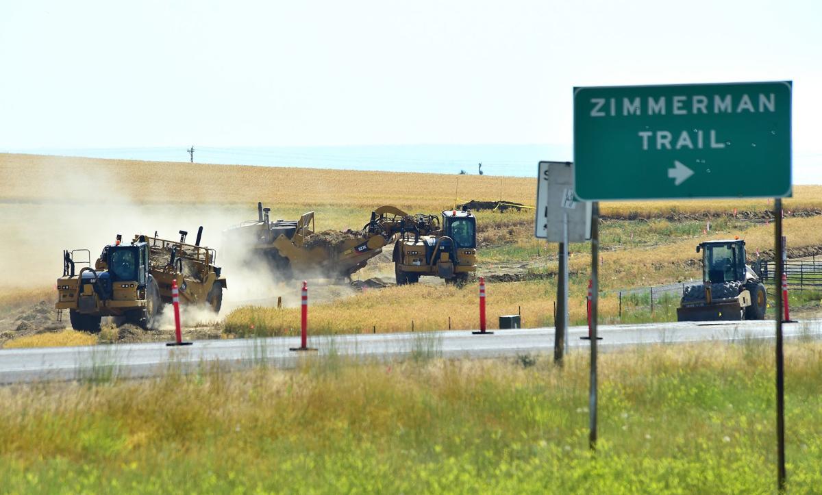 Photos: Construction begins on Zimmerman Trail